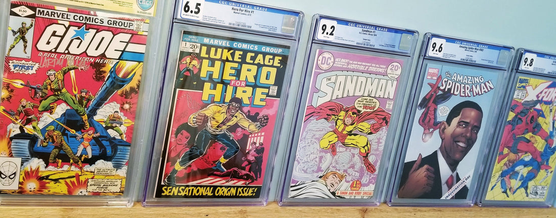 High Grade CGG Comic Books For Sale at the Certified Comic Shop
