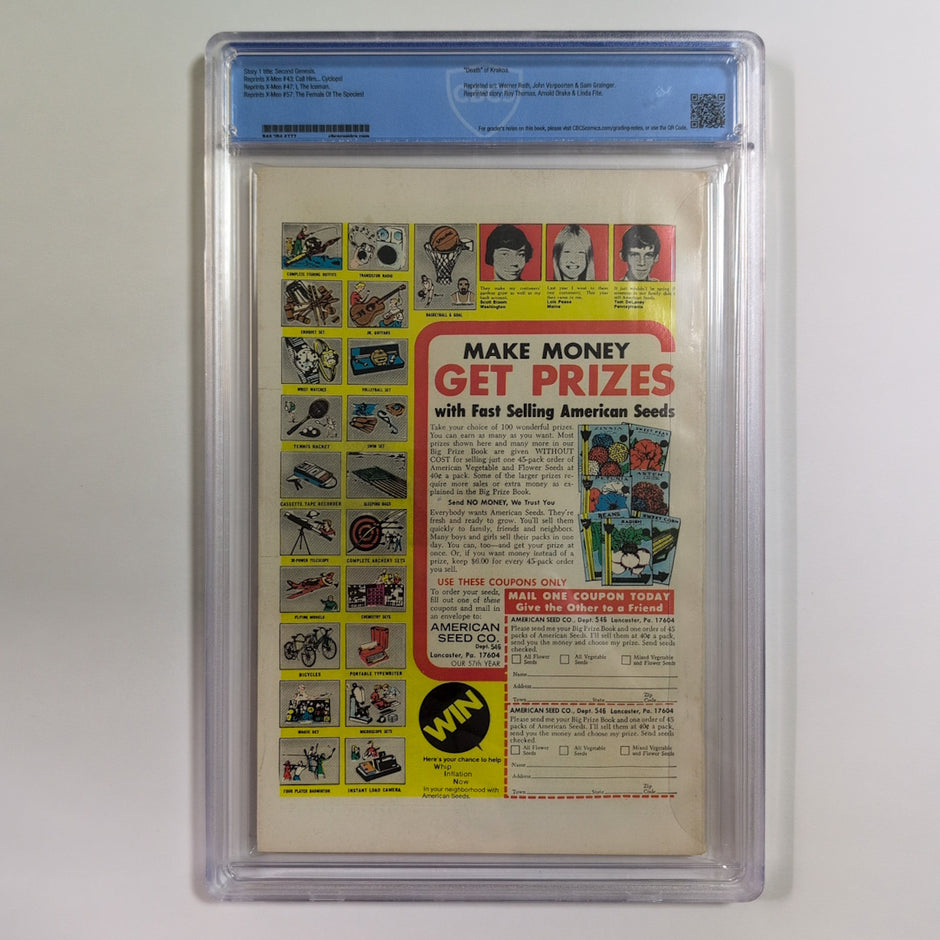 High Grade CGG Comic Books For Sale at the Certified Comic Shop